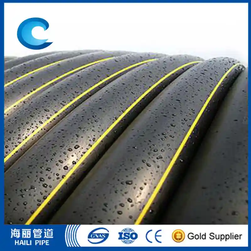 2 4 6 8 HDPE gas pipe specifications - Haili pipe