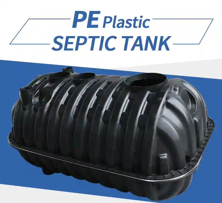 1.0,1.5,2.0,2.5 cubic meter PE septic water tank plastic drain system ...